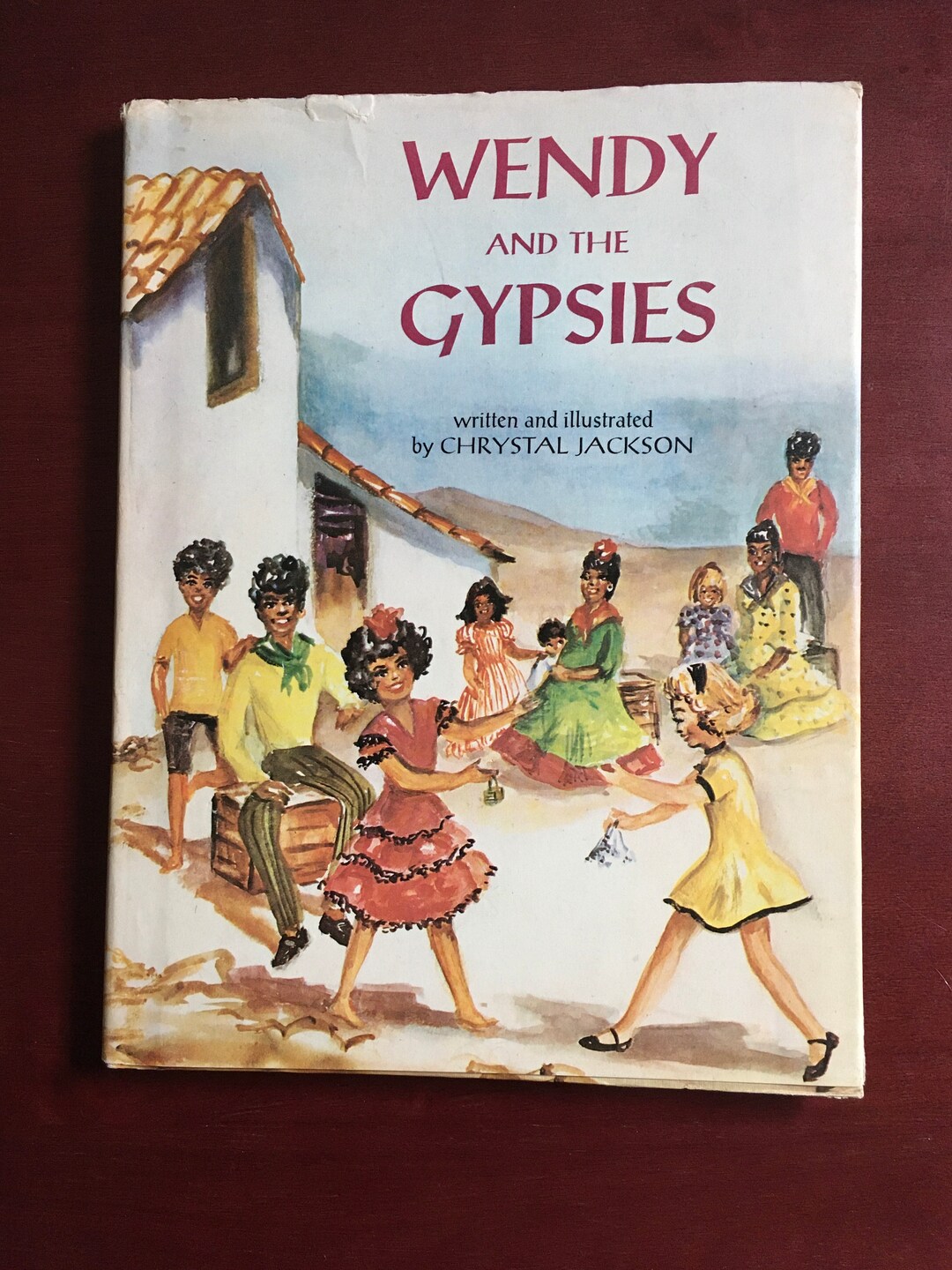 RARE, Wendy and the Gypsies by Chrystal Jackson, 1977, SIGNED, 1st ...