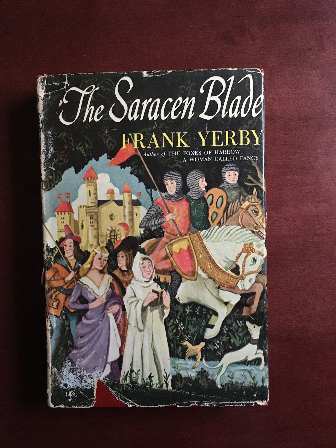 The Saracen Blade by Frank Yerby, 1952, FIRST EDITION Box 5 - Etsy