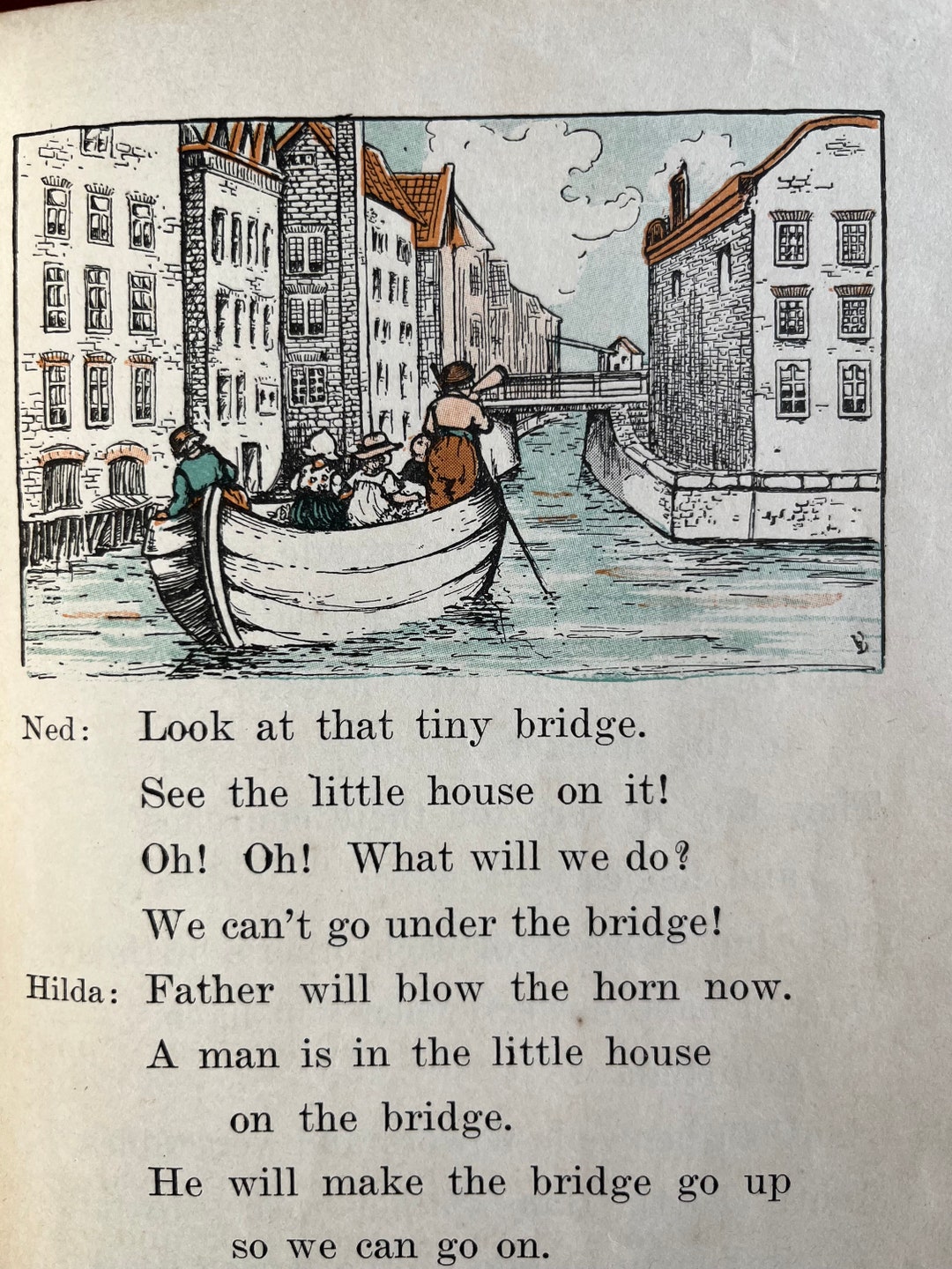 Ned and Nan in Holland; Vintage; Emma Olmstead; 1916; Box 6 - Etsy