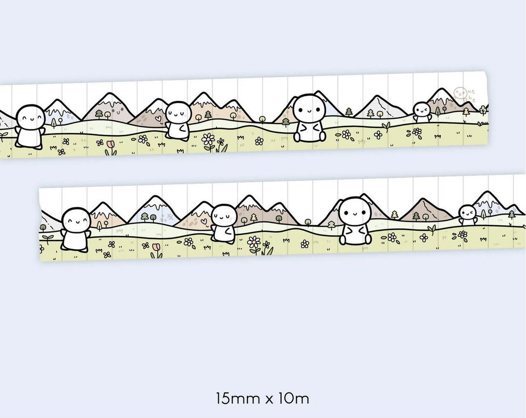 TCMC Washi Samples, Mountains & Meadows 2.0 Washi, 0.5M (19.5") Washi Sample, the ...