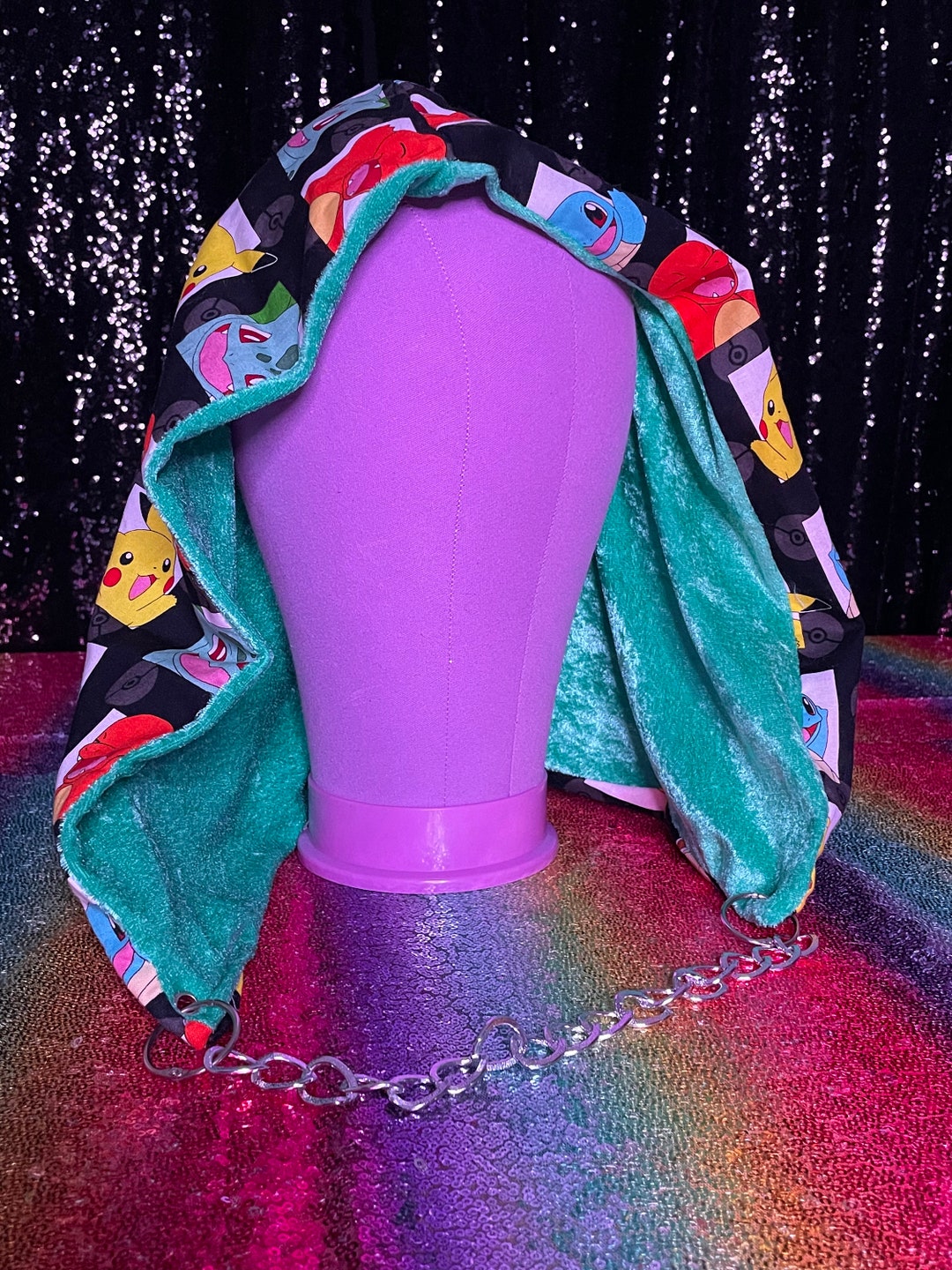 Green Rave Sensory Hood - Etsy