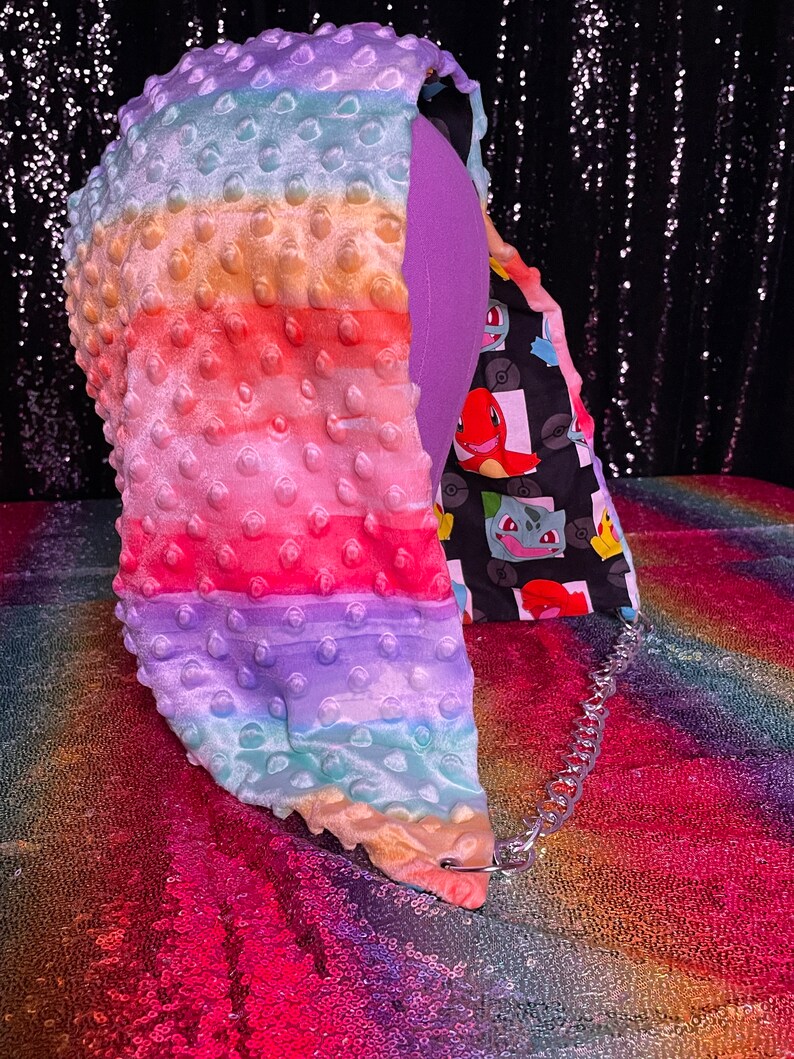 Rainbow Rave Sensory Hood - Etsy