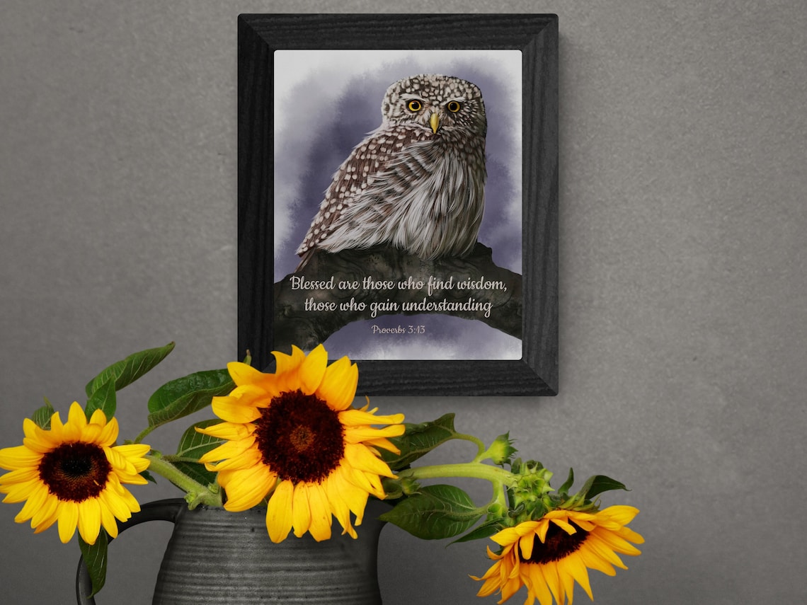 PRINTABLE Owl Digital Art Download for Wall Art, Craft Projects, and ...