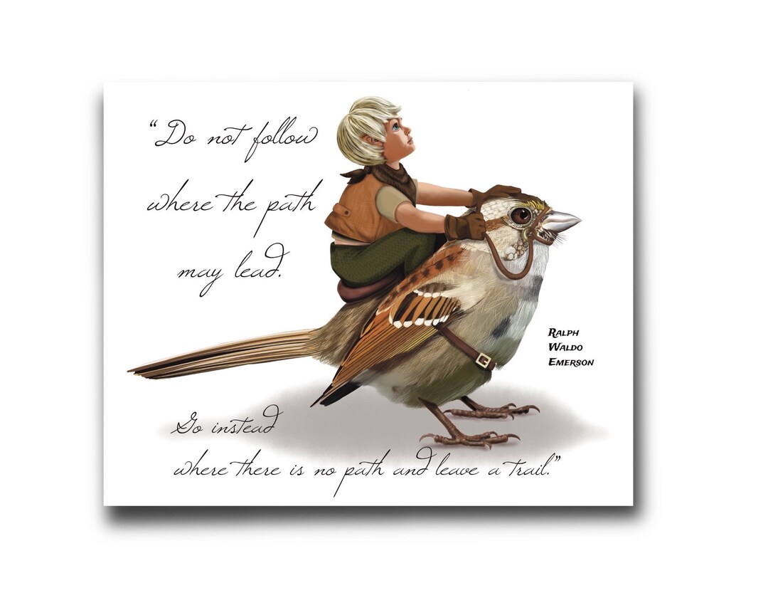 PRINTABLE Sparrow Digital Art Download With Inspiring Quote. Perfect ...