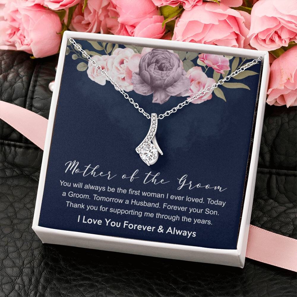 Mother of the Groom Gifts, Mother of the Groom Necklace, Wedding Gifts ...
