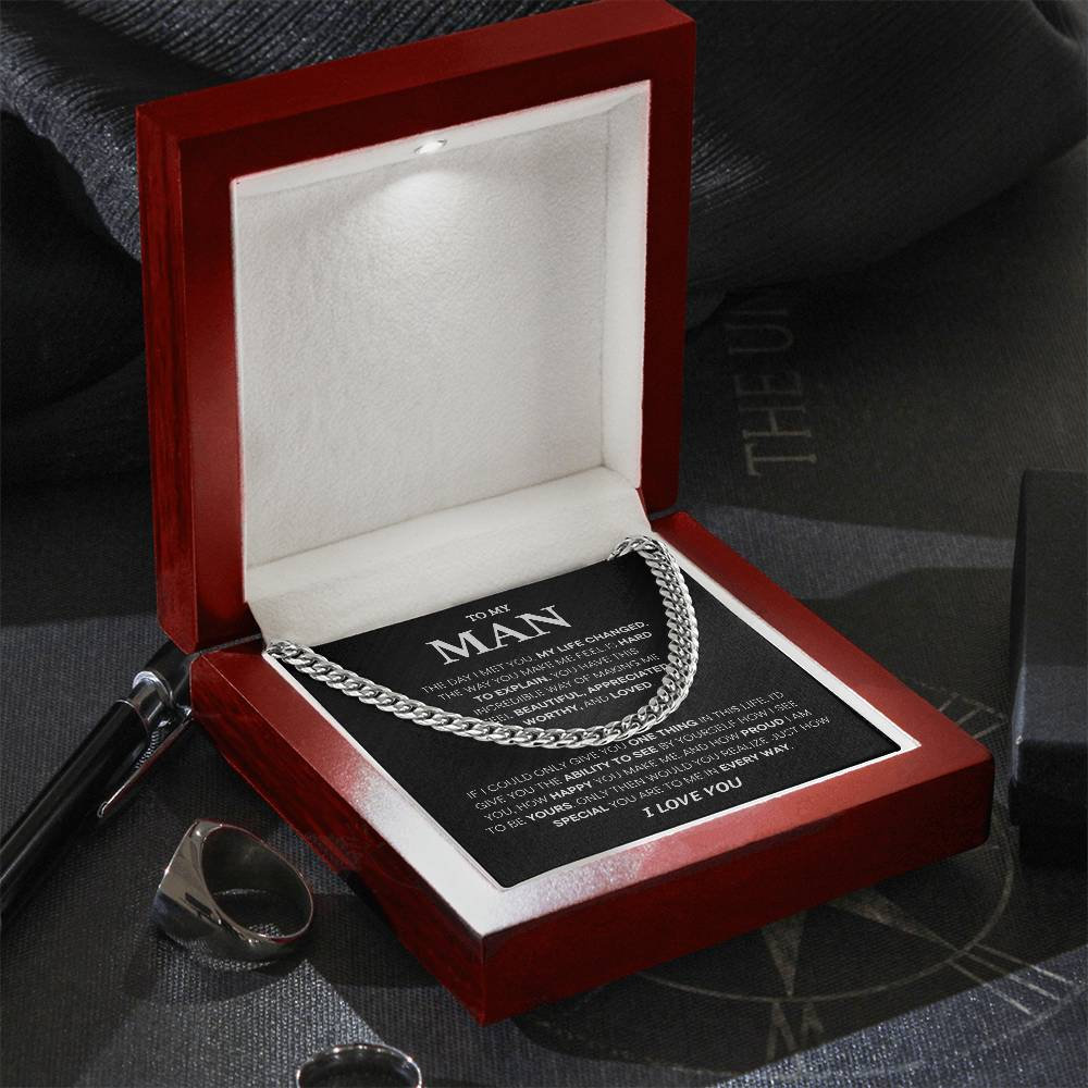 Promise Necklace for Him, Personalized Sentimental Gifts for Boyfriend ...