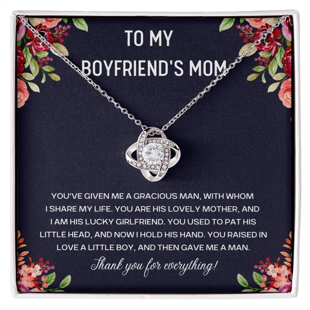 To my boyfriend's mom necklace store