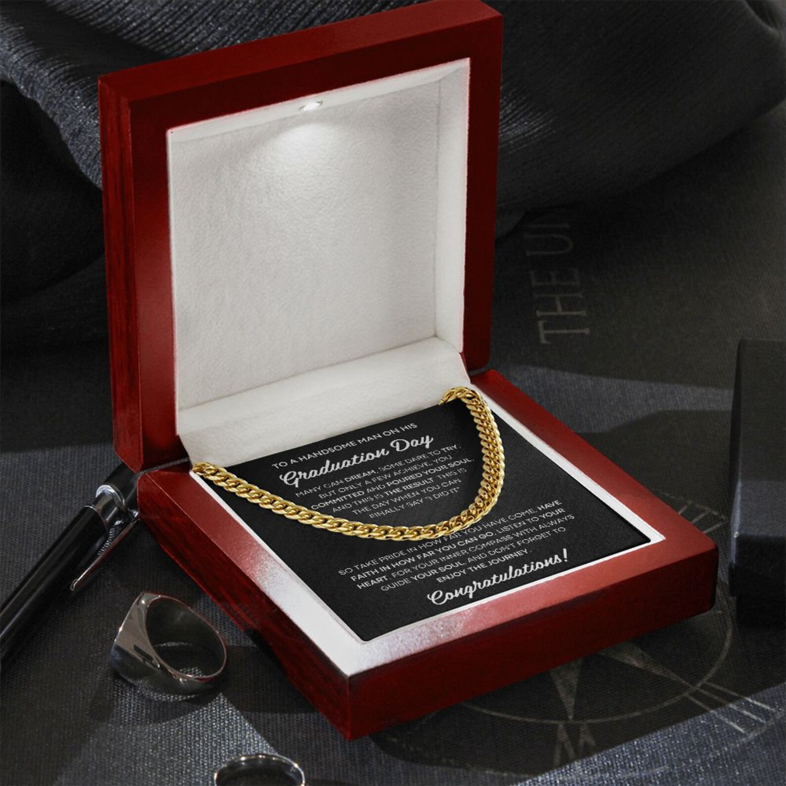 College 2023 Graduation Gifts for Him, Men Inspirational Gift, Cool ...