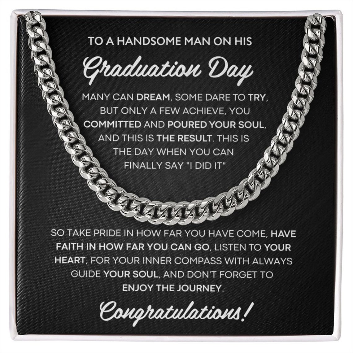 College 2023 Graduation Gifts for Him, Men Inspirational Gift, Cool ...