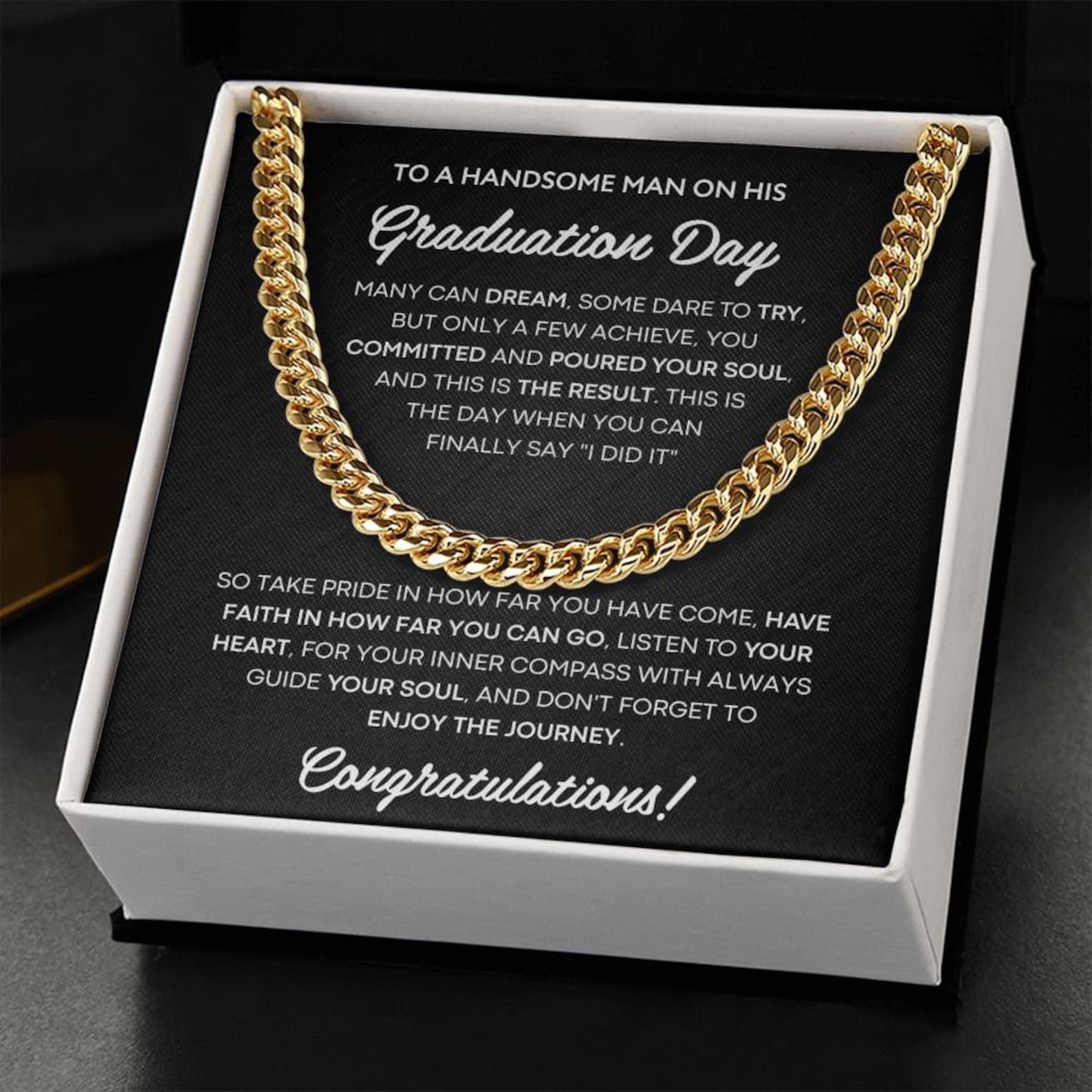 College 2023 Graduation Gifts for Him, Men Inspirational Gift, Cool ...