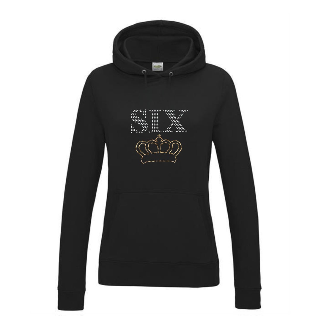 Six the Musical Hoodie, Rhinestone Queen Crown, Broadway Merch - Etsy