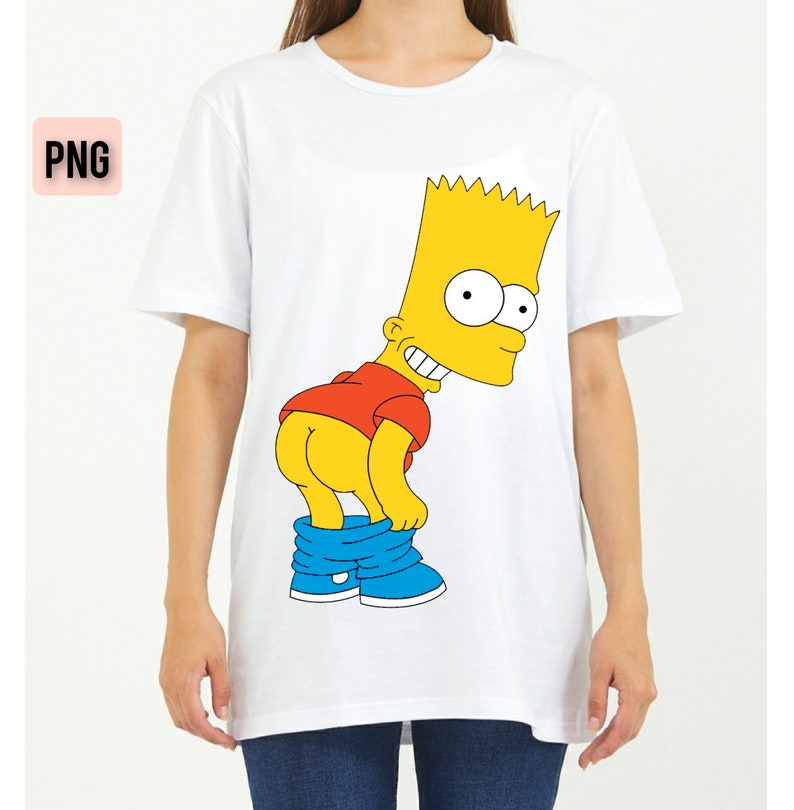Bart Simpson Print PNG Simpsons PNG Anime Print Pattern - Etsy México