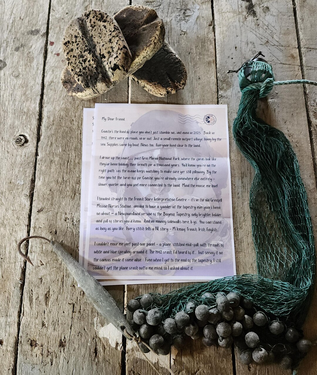 Newfoundland Storytelling Letter, Unique Story for Newfoundland, Feels ...