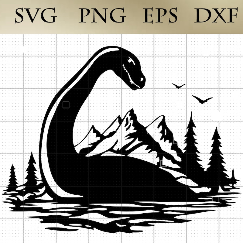 Loch Ness Svg - Etsy