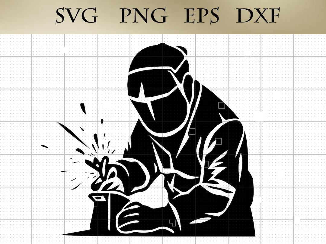 Welder SVG Png Eps Dxf Welding Vector Art, Cricut Digital Design - Etsy