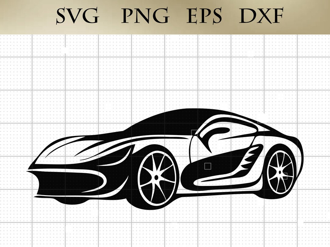 Sports Car Svg Png Eps Dxf Vector Art, Clip Art, Design, Digital File ...