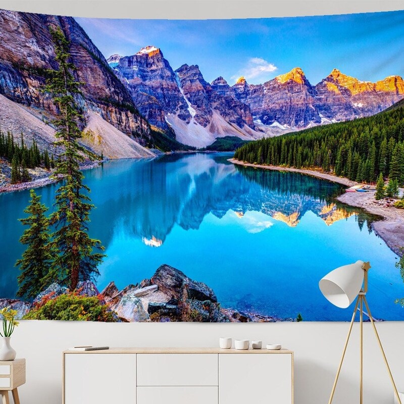 Mountain Tapestry - Etsy