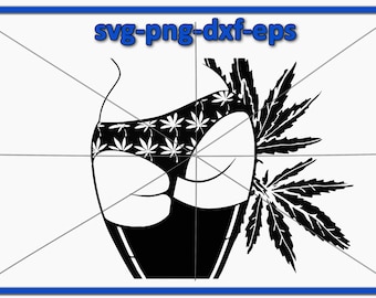 Sexy Weed Lady Svg - Etsy