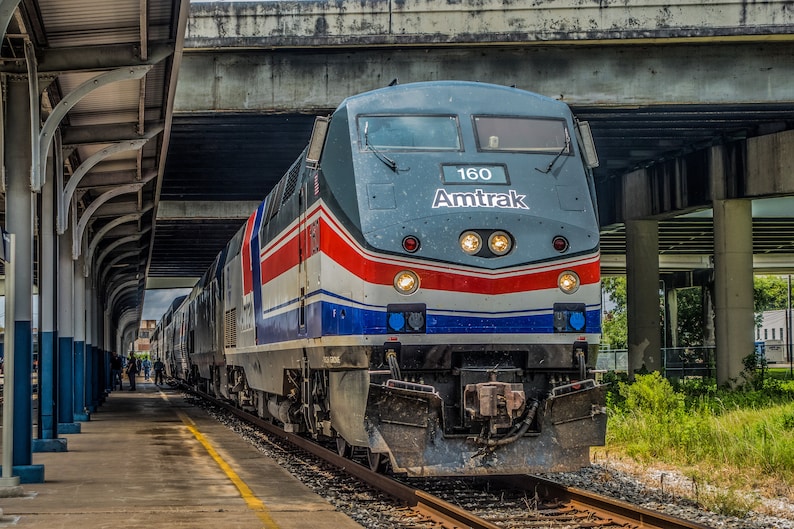 Amtrak Dash 8 Phase III Loading Passengers - Etsy