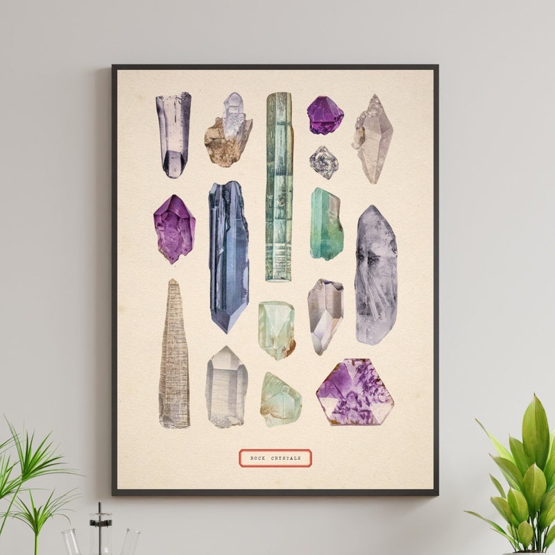 Crystal Print - Etsy