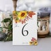 Boho Wedding Table Numbers Printable Table Numbers Boho - Etsy