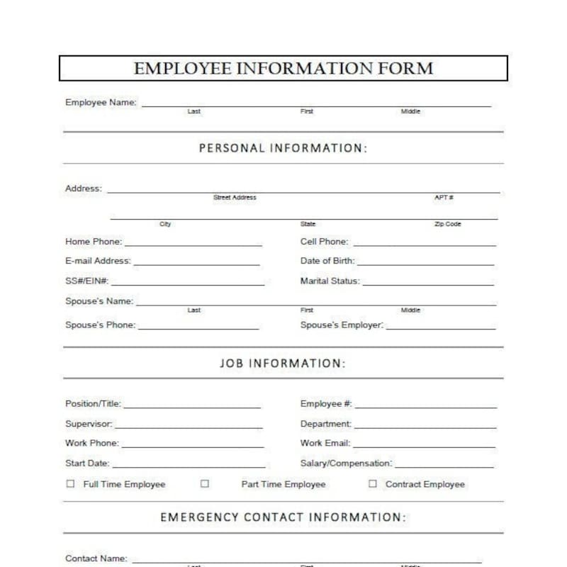 Pdf Business Information - Etsy