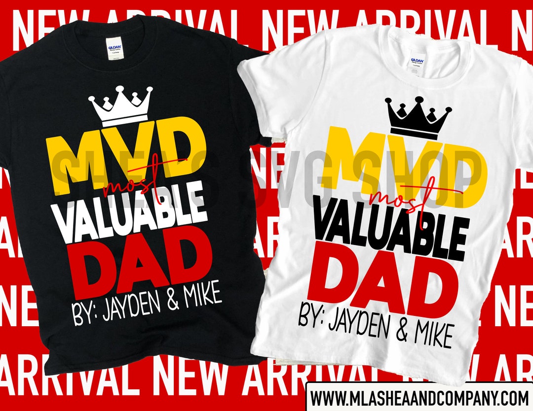 Most Valuable Dad Svg Cut Files, Bundle of Digital Files, Cricut ...