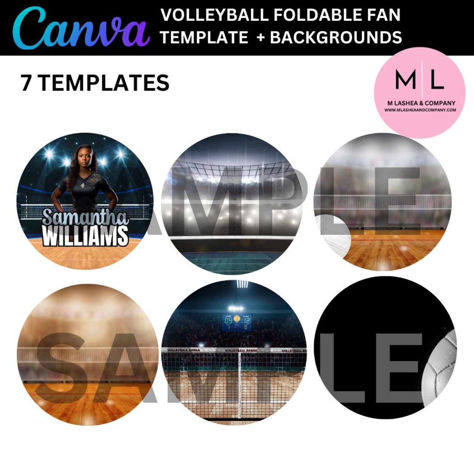 Canva Foldable Fan Templates Canva Templates Foldable Fans Sublimation ...