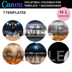 Canva Foldable Fan Templates Canva Templates Foldable Fans Sublimation ...