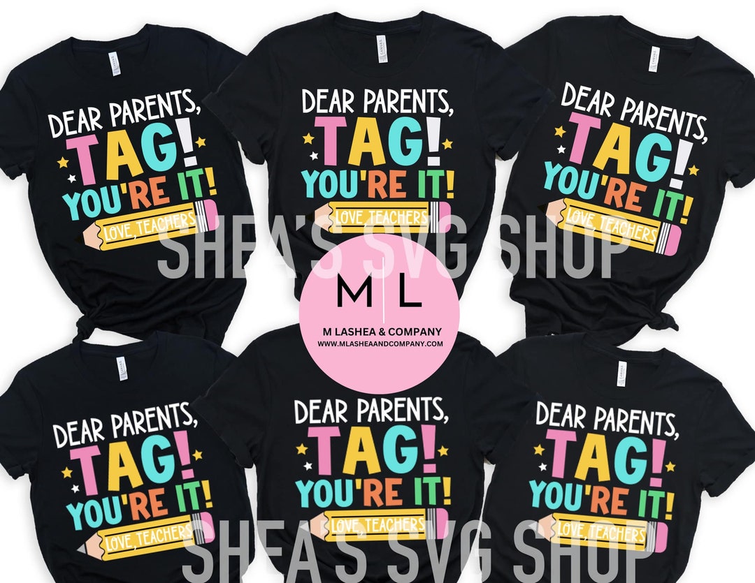 Tag Youre It Last Day of School Svg PNG Bundle End of the Year T-shirt ...