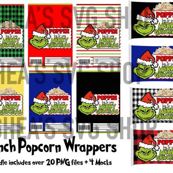 Christmas Popcorn - Etsy