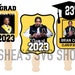Senior Fan Templates 2023 Graduation Fans Templates SVG Files Cricut ...
