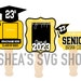 Senior Fan Templates 2023 Graduation Fans Templates SVG Files Cricut ...