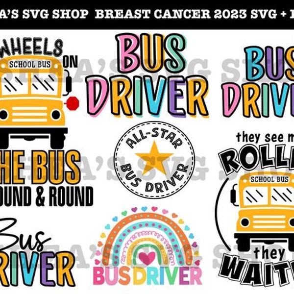 Bus Driver Svg - Etsy