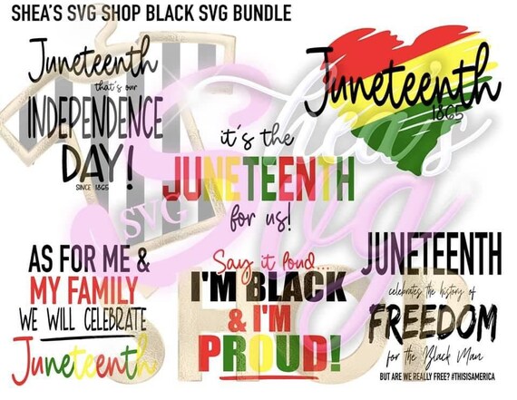 Black SVG Bundle - Etsy