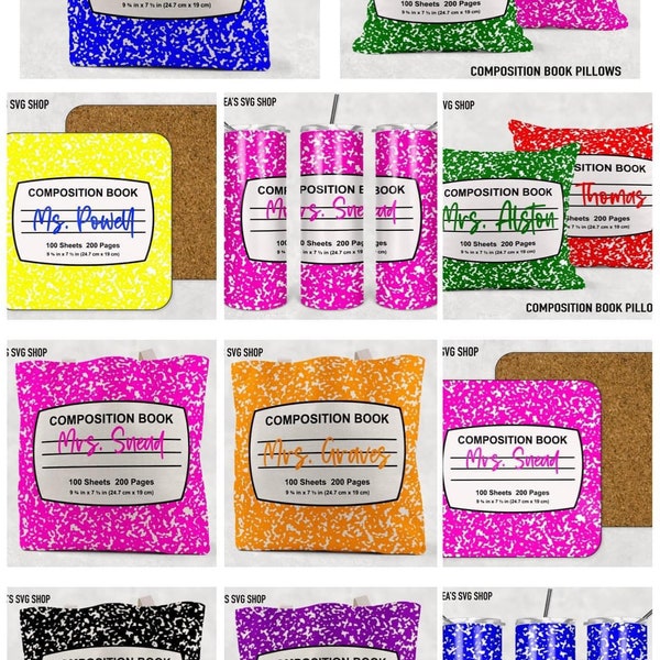 Composition Notebook - Etsy