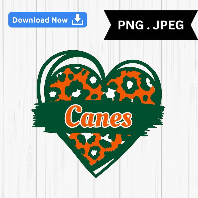 MIAMI Canes Instant Download - Etsy