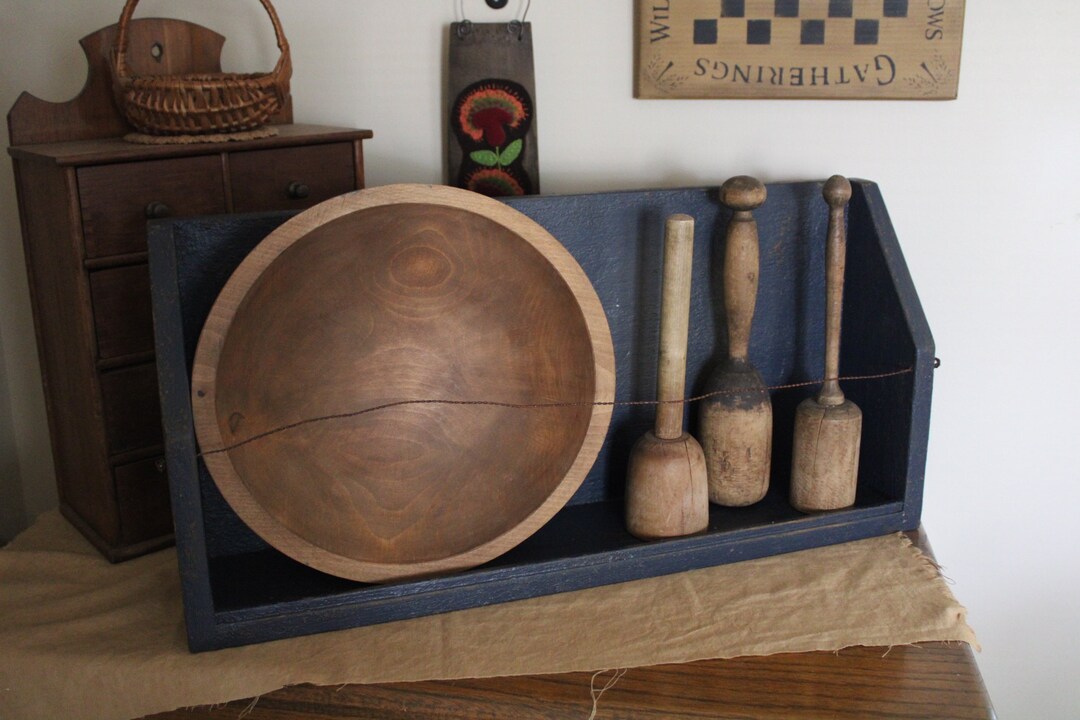 Navy Blue Counter Shelf With Wire/ Items on Shelf Not Included ...