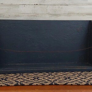Navy Blue Counter Shelf With Wire/ Items on Shelf Not Included ...