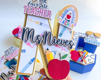 3d Gift for Teacher - Etsy