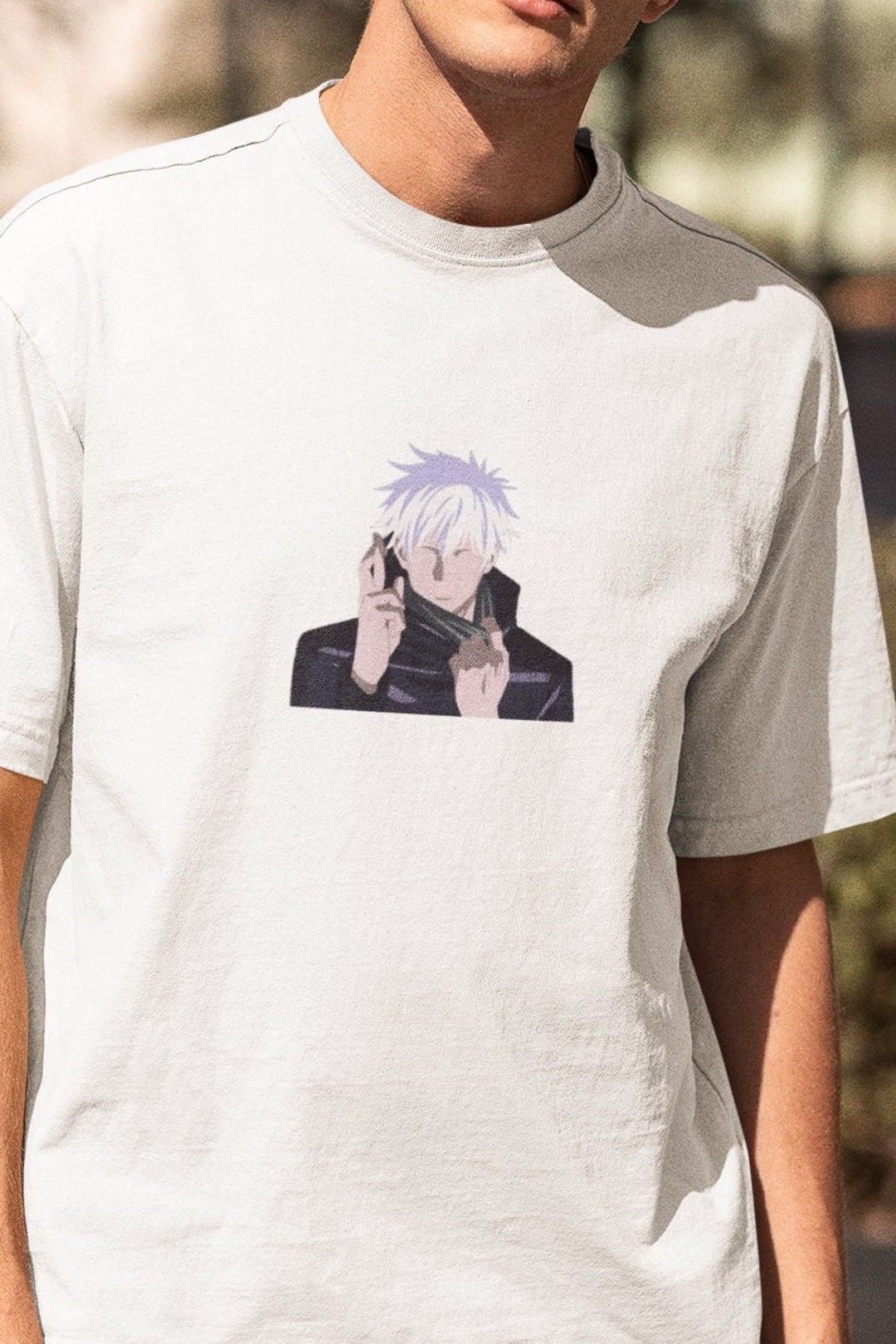 Gojo Satoru T-shirt, Jujutsu Kaisen Infinite Void Tee, Anime Sorcerer ...