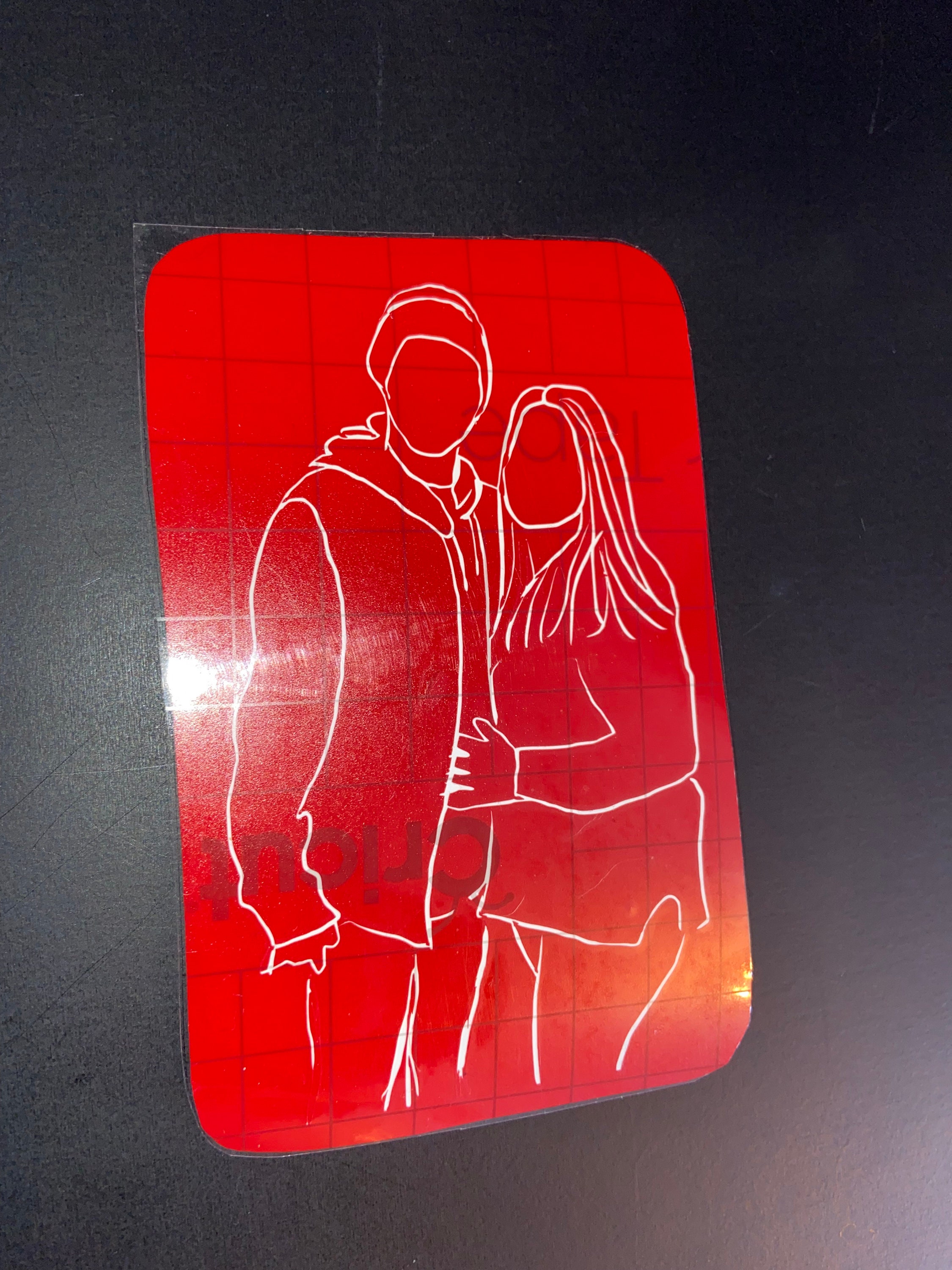 Custom Portrait Vinyl Decal - Etsy