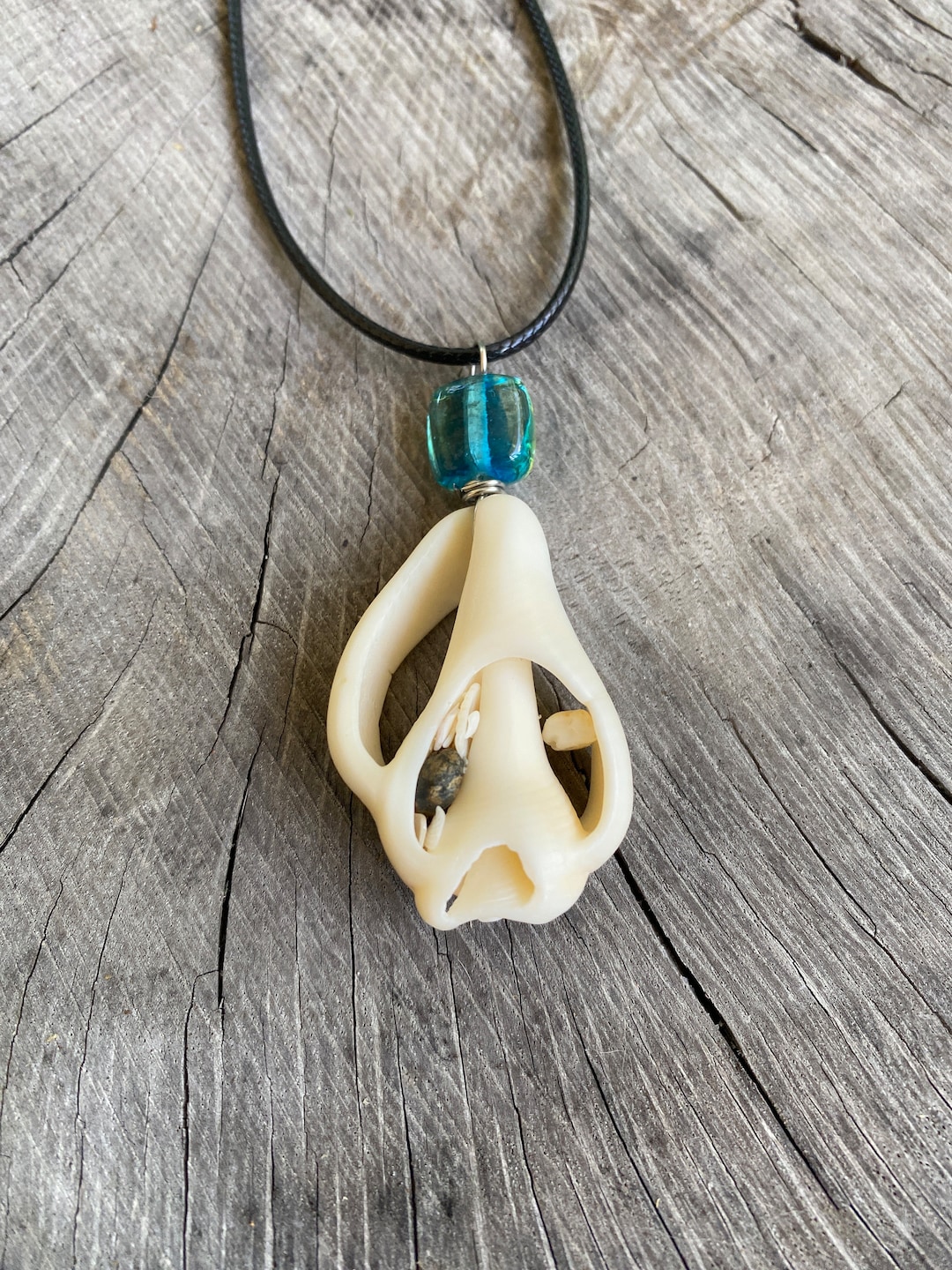 Boho Shell Necklace, Broken Shell Necklace, Beach Necklace, Florida ...