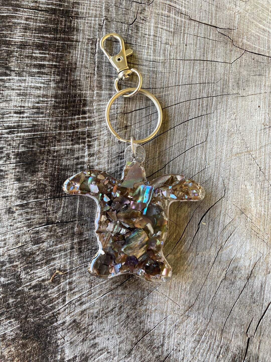 Crushed Shell Sea Turtle Key Chains, Sea Turtles, Shell Keychain, Sea ...