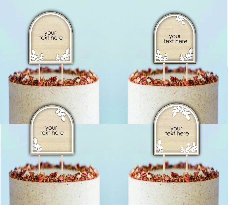 Arch Cake Topper Svg Birthday Cake Toppers Laser Cut File - Etsy