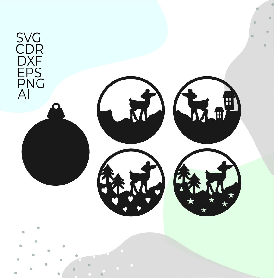 3d Multi Layer Svg 3d Layered Christmas Svg Christmas - Etsy