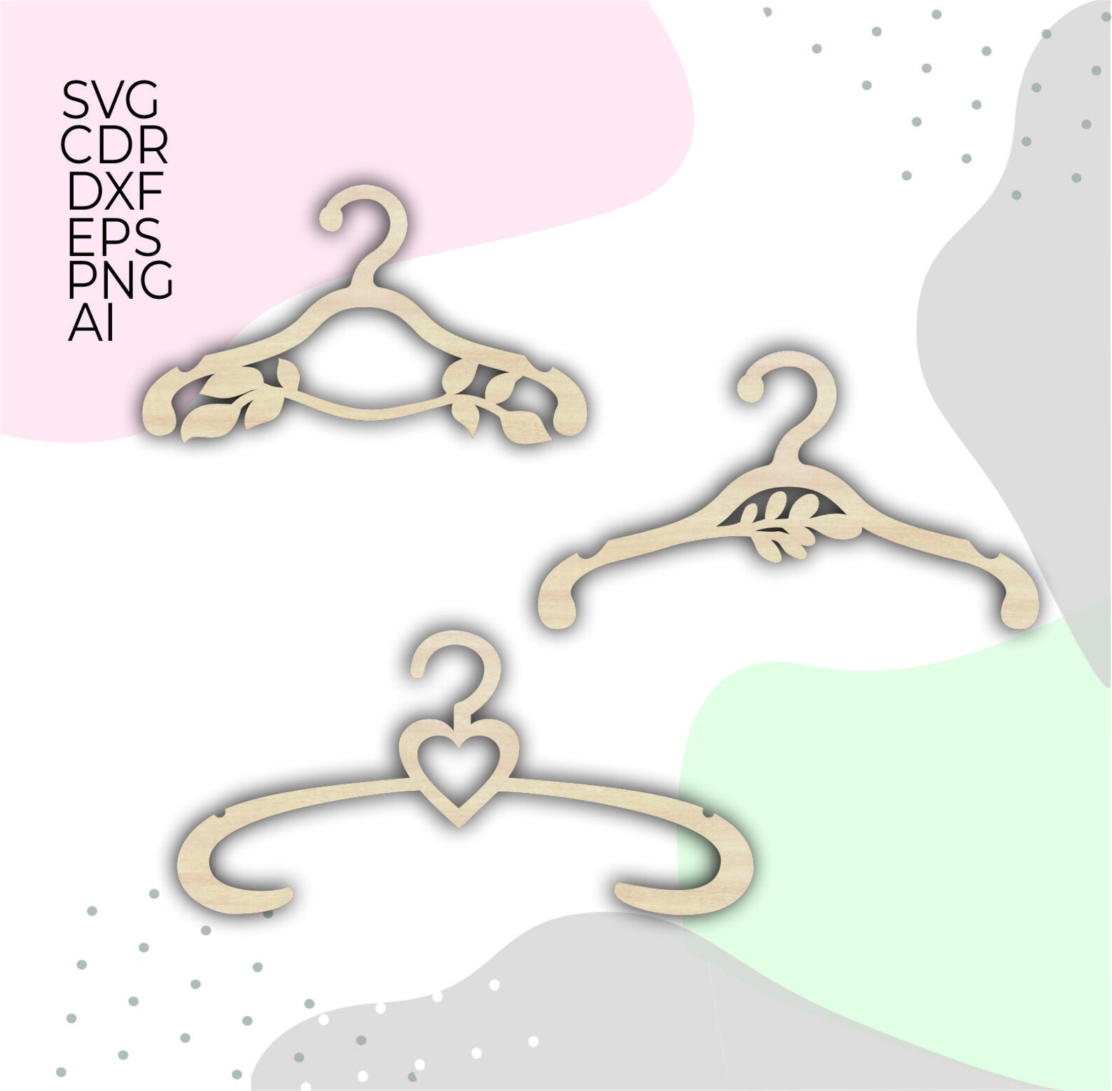 Hanger Svg Laser Cut Wedding Hangers Svg Clothes Hanger Svg - Etsy