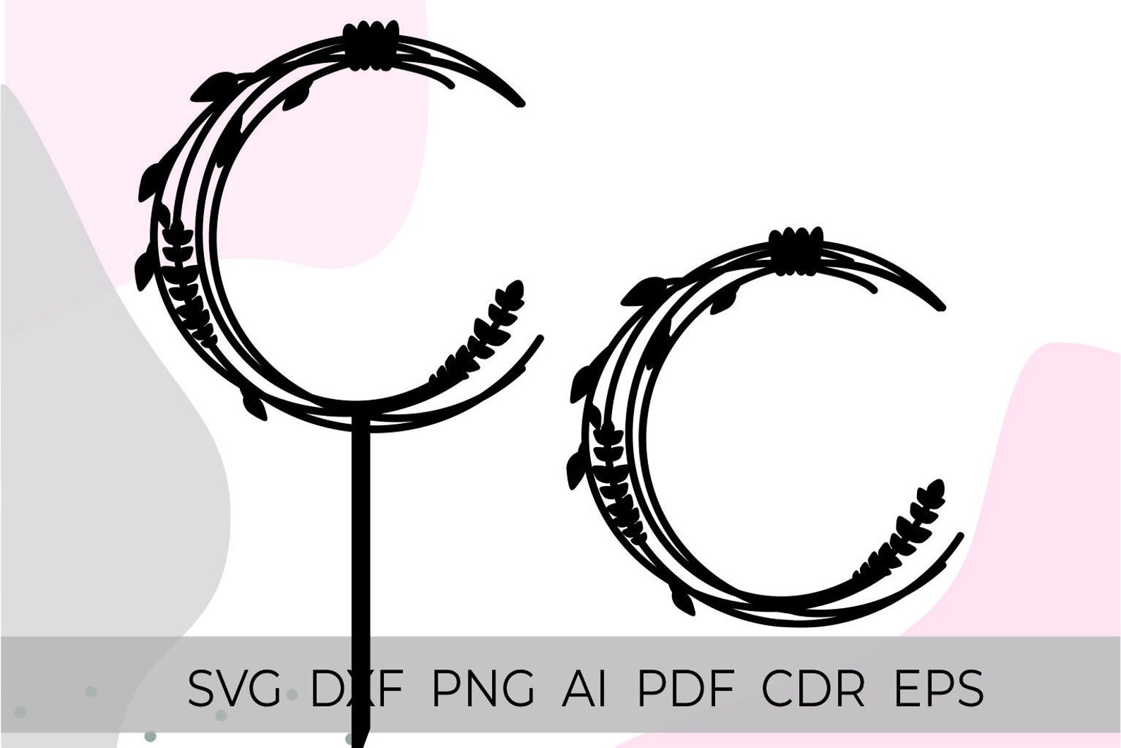 Cake Topper Frame Svg Cake Topper Cricut Happy Birthday Svg - Etsy ...