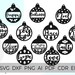 Christmas Ball Svg, Snowflake SVG Bundle, Christmas Ornaments SVG ...