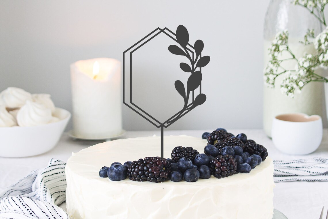 Cake Topper Frame Svg Birthday Cake Topper Svg Cake Topper - Etsy